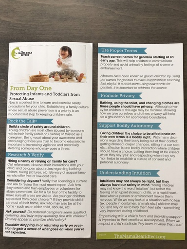 Pediatric Kit Resources | The Mama Bear Effect